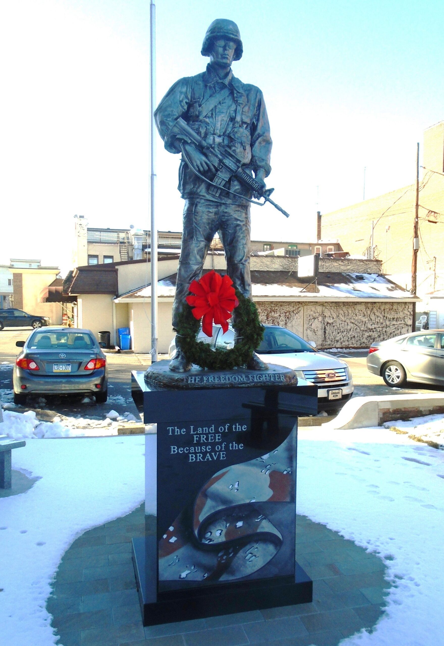 "THE FREEDOM FIGHTER" WAR MEMORIAL - National War Memorial Registry