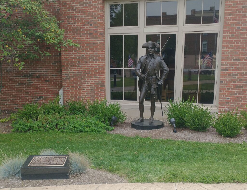 GENERAL DAVID WOOSTER REVOLUTIONARY WAR MEMORIAL STATUE - National War ...