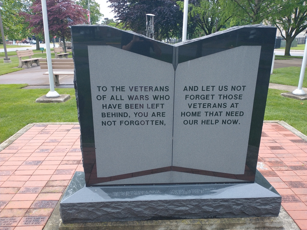 ERIE COUNTY VIETNAM WAR MEMORIAL BACK - National War Memorial Registry