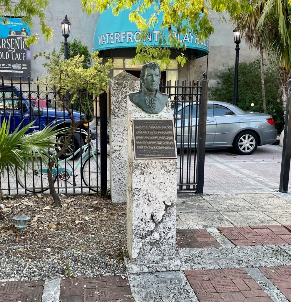 COMMODORE DAVID W. PORTER MEMORIAL BUST - National War Memorial Registry