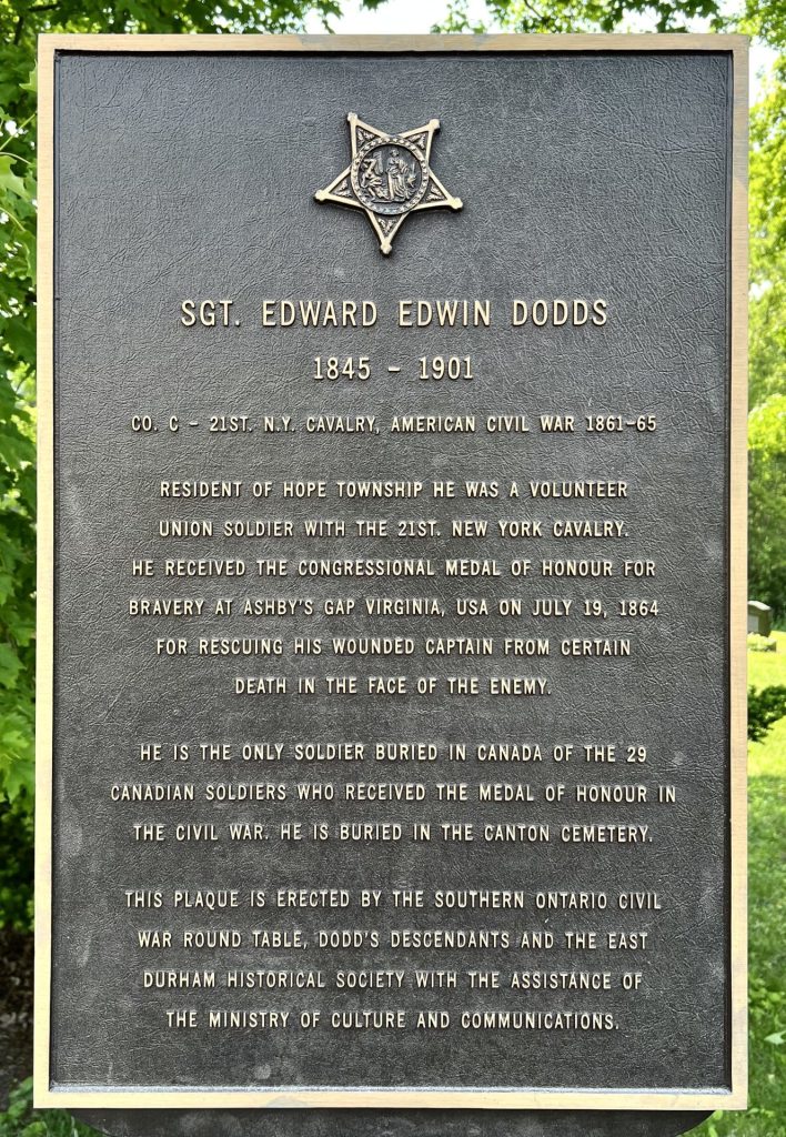 SGT. EDWARD EDWIN DODDS MEDAL OF HONOR WAR MEMORIAL PLAQUE - National ...