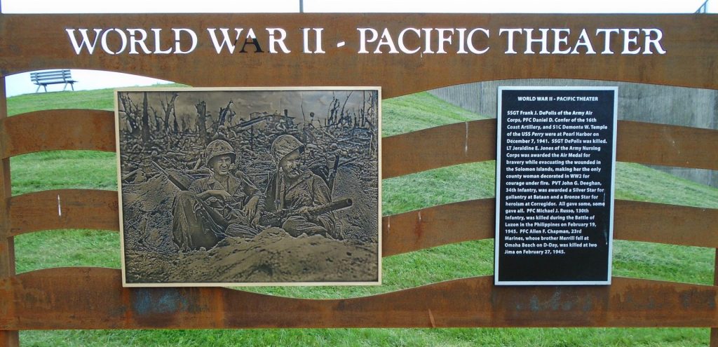 WORLD WAR II-PACIFIC THEATER MEMORIAL MURAL - National War Memorial ...
